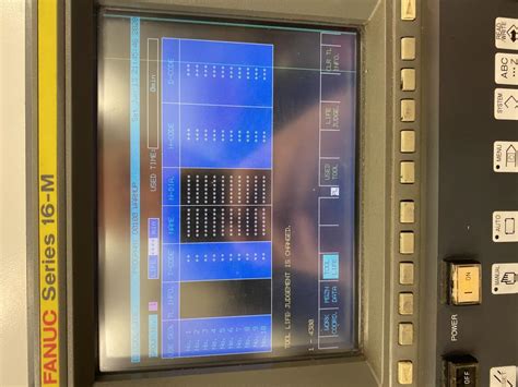 Help With Fanuc Built In Tool Management
