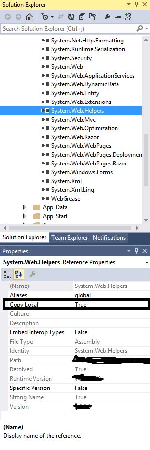 C Could Not Load File Or Assembly System Web Helpers Version 2 0 0 0 Culture Neutral