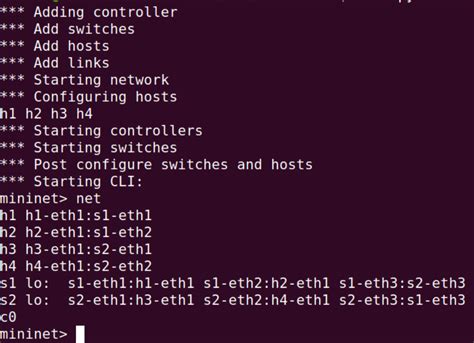 Mininet报错Error creating interface pair s eth s eth RTNETLINK answers File exists 旺得福