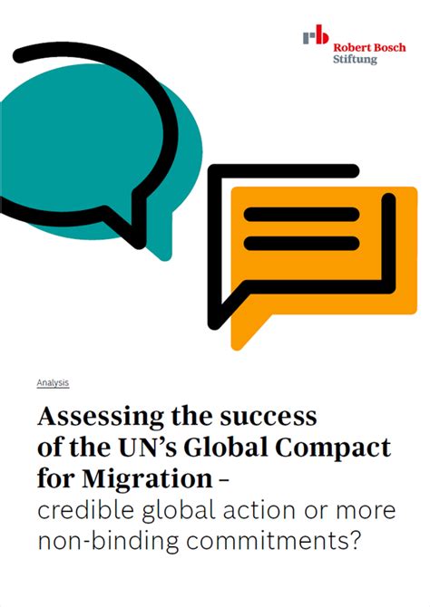Assessing The Success Of The Uns Global Compact For Migration Robert Bosch Stiftung