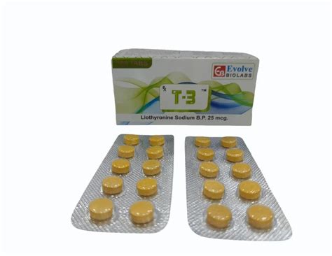 T3 25 Mcg Tablets At Rs 100box Adyalwale Layout Nagpur Id
