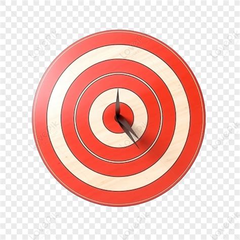 3d 그림에 화살표가 있는 양궁 표적그래픽상징 Png 일러스트 무료 다운로드 Lovepik