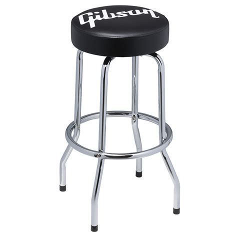 Gibson Accessories Premium Playing Stool Standard Logo Tall Ga Stoo
