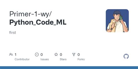 Github Primer 1 Wypythoncodeml First
