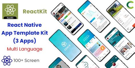 Reactkit React Native Ui Kit 3 Apps Graphicfort App Template App Kit