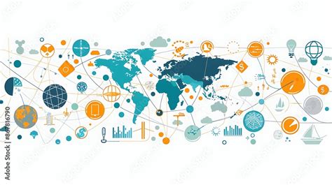 Mind Map Illustrating The Causes And Effects Of Global Warming Including Human Activities