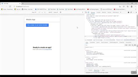 05 What Is A Router Outlet Ionic Mobile App Learn Ionic 5 Course