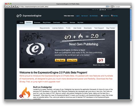 ExpressionEngine 2 0 Public Beta EE Insider