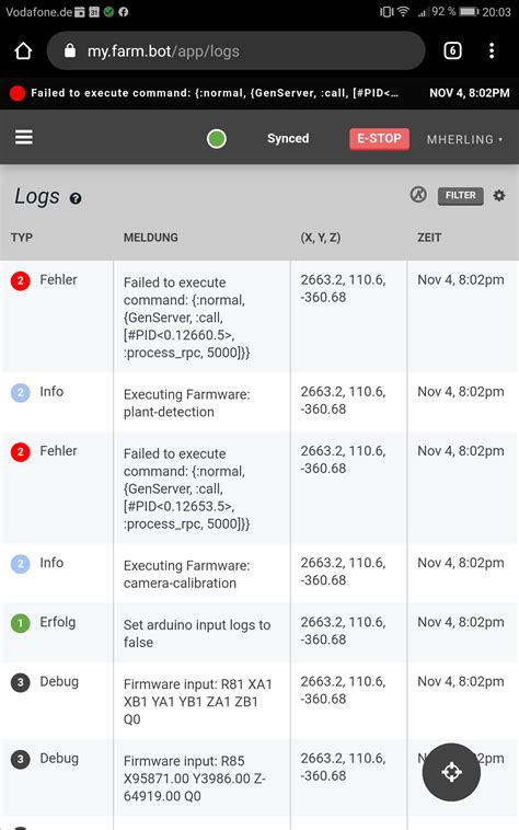 Taking Photo Farmware Not Working Troubleshooting Farmbot Forum