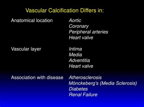 Ppt Vascular Calcification Powerpoint Presentation Free Download Id 3349072