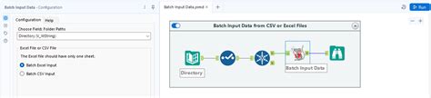 Batch Input Data Alteryx Community