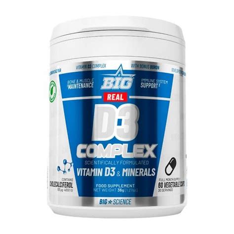 Get Online Real D3 Complex 60 Vegetable Caps Of Big In Moremuscle