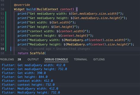 The Value Of Getheight Getwidth Is Not Equal To Mediaqueryofcontextsizeheight