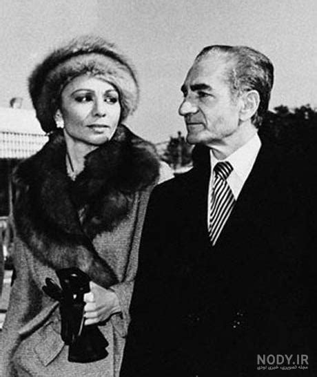 عکس رضا شاه و همسرش عکس نودی