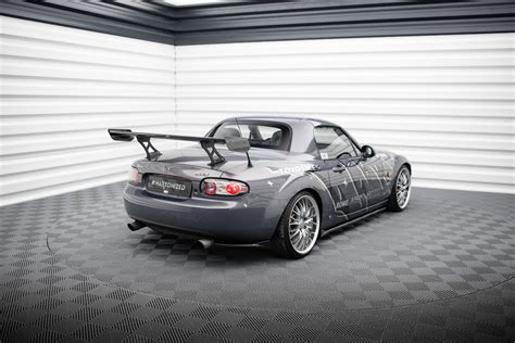 Maxton Design Carbon Fiber Rear Wing Mazda Mx 5 Hardtop Nc Mk3 Royal Body Kits
