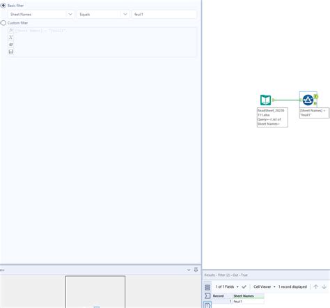 Solved How To Check If Sheet Of Excel File Exists In All Alteryx