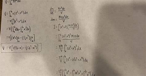 Moment Of Inertia Of Spherical Segment Album On Imgur