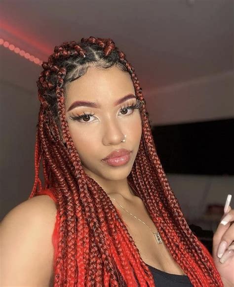 60 Box Braids Hairstyles For Black Women To Try In 2023 In 2023 Box Braids Hairstyles For