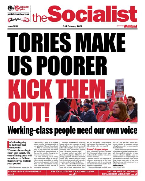 The Socialist Issue 1261 Socialist Party