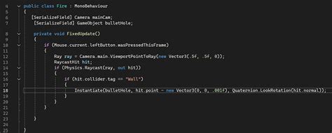 Creating Bullet Holes Via Raycasting By Felix M Quinones Feb 2025 Medium