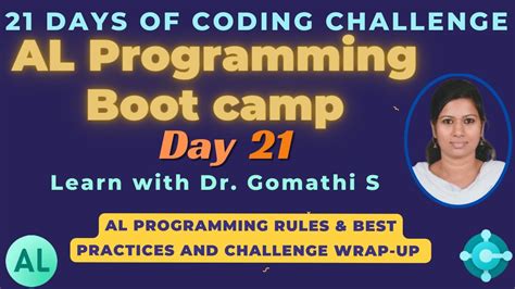 Day 21 Rules Best Practices Al Programming Boot Camp 21 Days
