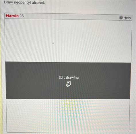 Solved Draw Neopentyl Alcohol