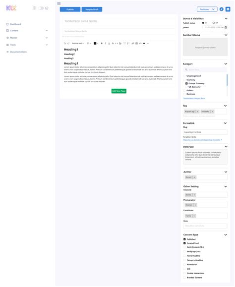 Uiux Fixing Addedit News Ui · Issue 153 · Klymmcnergy Cms · Github