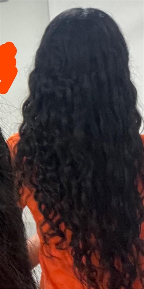 Curlier On One Side Rcurlyhair