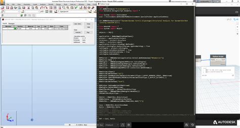 Calculation Of Steel Design Cpython3 Robot Structural Analysis Dynamo