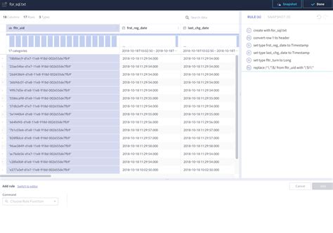 Error On Replace Rule · Issue 1972 · Metatron Appmetatron Discovery