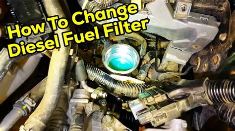How To Replace Diesel Fuel Filter Honda Civic 9th Gen 22 I Dtec