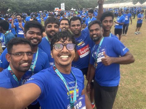 vigneshwar manavalan on linkedin chennaimarathon centricoindia