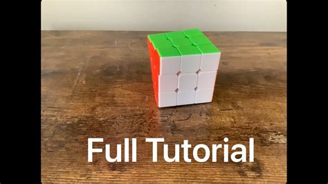 How To Solve The Rubiks Cube Full Beginner Tutorial Youtube