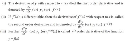 differentiation techniques formula solved example problems exercise