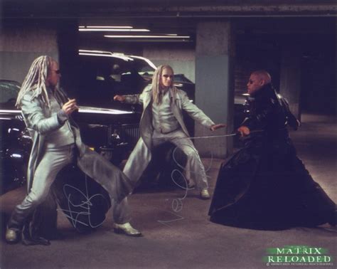 The Matrix Reloaded Twins Matrix Reloaded Morpheus Mint On Card