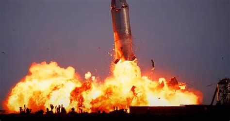 Elon Musks Spacex Starship Rocket Explodes Minutes After Launch
