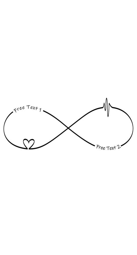Free Infinity Symbol Image With Your Text Infinity Symbol Design