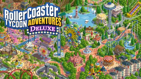 Rollercoaster Tycoon Adventures Getting Updated Deluxe Version On Switch
