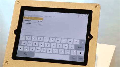 Accessing The Ios Virtual Keyboard Ipad Youtube