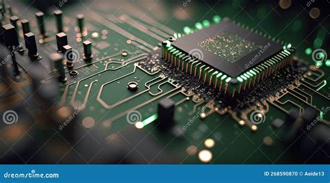 Computer Cell Phone Micro Chips Motherboard Data Ram Circuitry Processor Technology