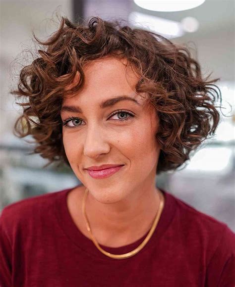 Curly Hair Bob Haircuts
