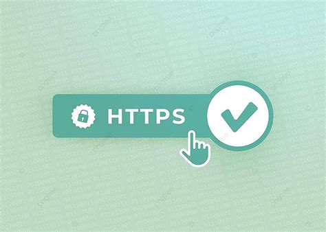 Safe Surfing With Https Ssl Encryption Connection Protection Server Vector Connection