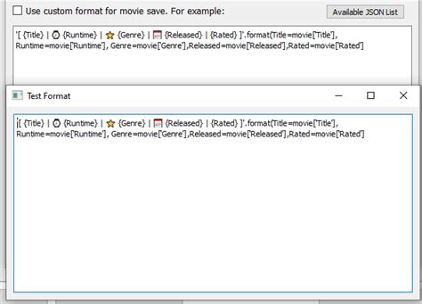 Python 3x Let The User Create A Custom Format Using A String Stack Overflow