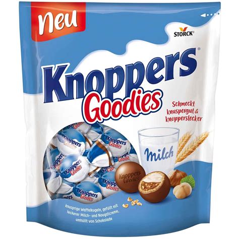 Buy 7 X 180g Knoppers Goodies Crispy Wafer Balls With Milk And Nougat