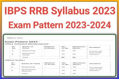 Ibps Rrb Recruitment 2023