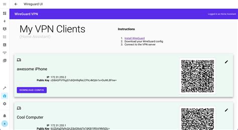 home assistant add on wireguard ui addon repository home assistant community