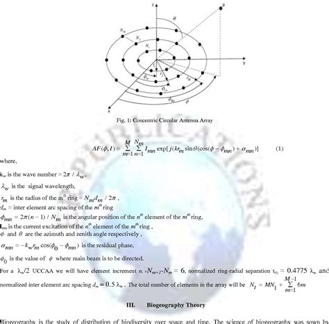 Figure 1 From Design Of Concentric Circular Antenna Array Using Biogeography Based Optimization