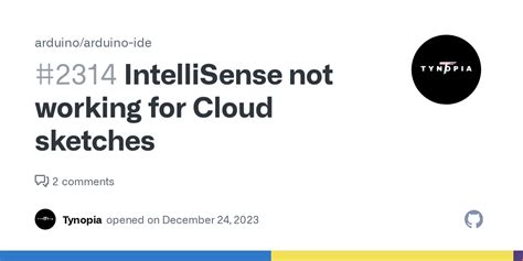 IntelliSense Not Working For Cloud Sketches Issue Arduino Arduino Ide GitHub