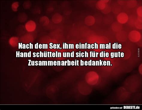 Nach Dem Sex Ihm Einfach Mal Die Hand Schütteln Und Sich Für Die Gute
