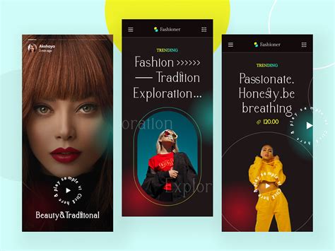 Fashion Ui Designs Themes Templates And Downloadable Graphic Elements